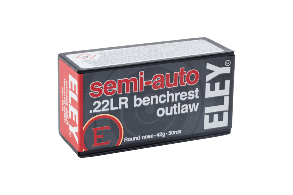 ELEY SEMI-AUTO BENCHREST OUTLAW 22LR – არმორერი
